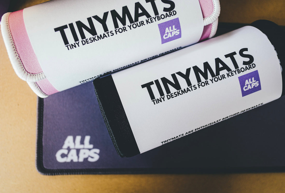 ALL CAPS Keyboard Accessories